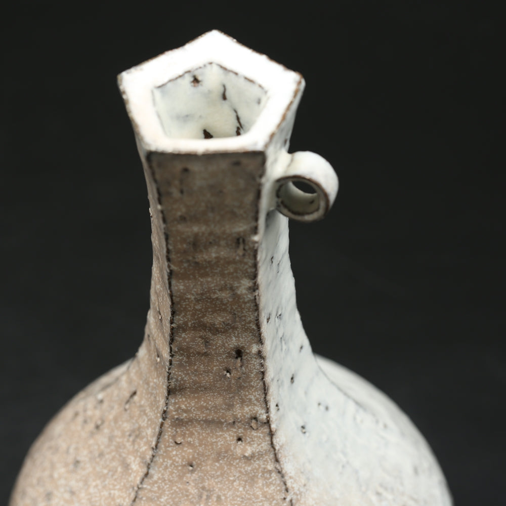 面取花入 2＜波多野善蔵＞mentori-hanaire 2＜Zenzou Hadano＞ – 波多野指月窯 オンラインショップ